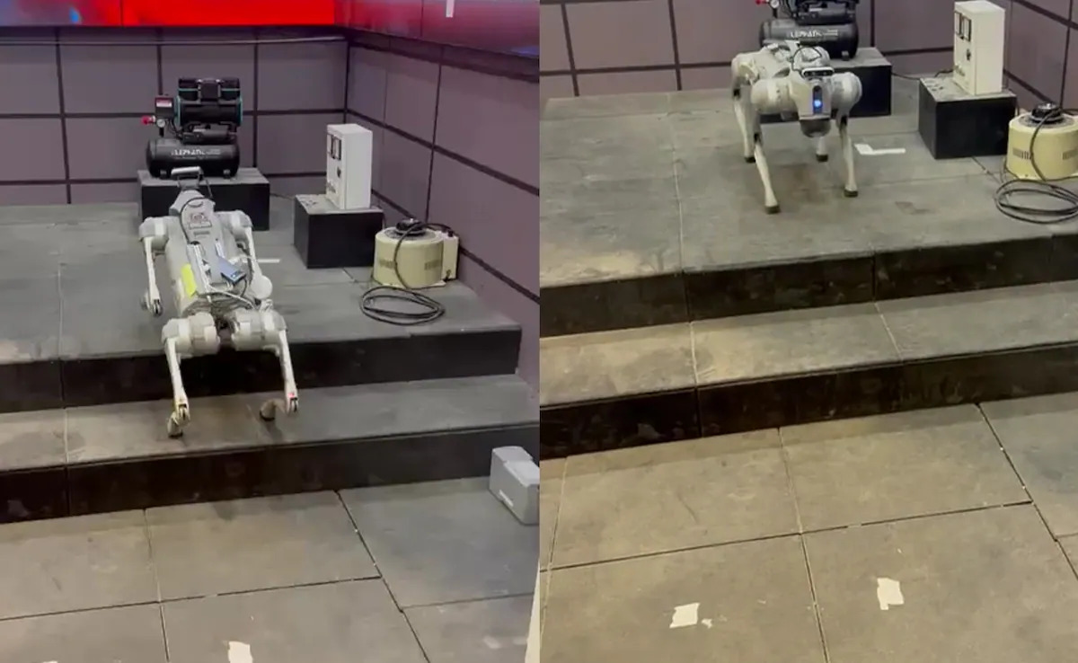 Chinese Robodog Row Rocks Galgotias AI Summit - Central Times
